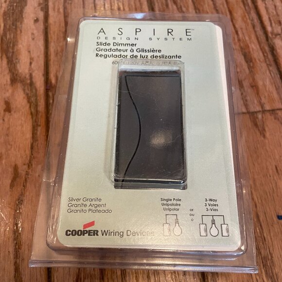 Cooper Wiring Systems | Accents | Aspire Design System Slide Dimmer ...